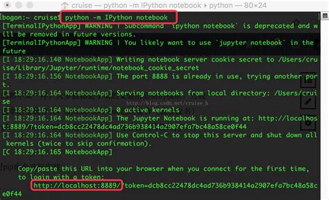 mac下jupyter 即ipython notebook 的搭建及使用 mac ipython csdn博客