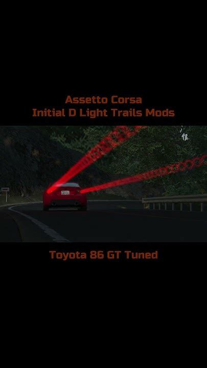 Assetto Corsa Initial D Light Trails PP Filters. - YouTube
