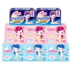 日用卫生巾space7 七度空间 少女系列 卫生巾组合 76片多少钱 什么值得买