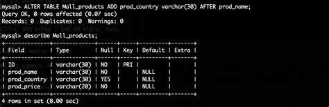 mysql 添加和删除字段 与删除字段数据的区别 ！易懂！ csdn博客