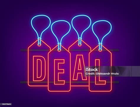 추천 프로그램을 가진 메가폰 네온 아이콘 벡터 일러스트레이션 3차원 형태에 대한 스톡 벡터 아트 및 기타 이미지 3차원 형태 Hd 포맷 가격 Istock