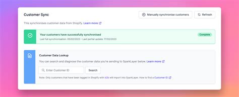 Data Sync SparkLayer Docs