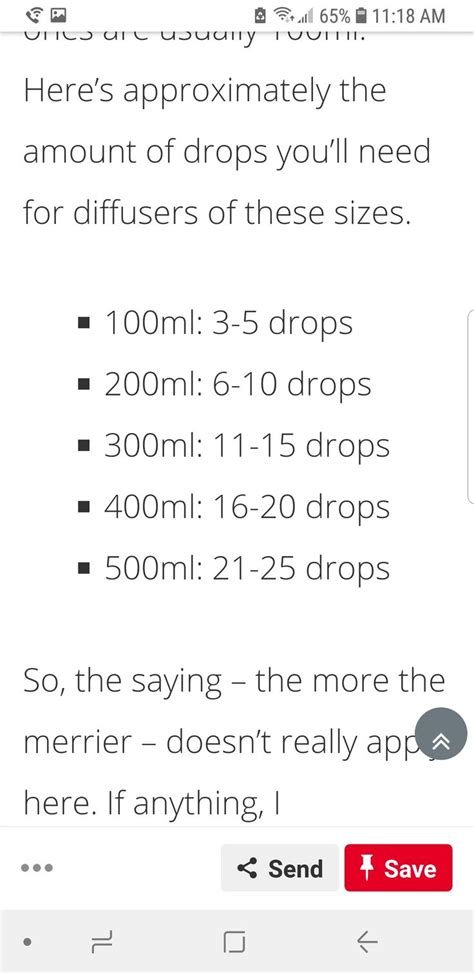 Drops Of Eo Based On Diffuser Size Essential Oils For Headaches