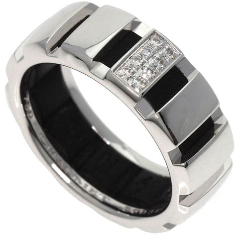 Chaumet Ring K18wg Silver Class One Diamond 51 Maison Bum
