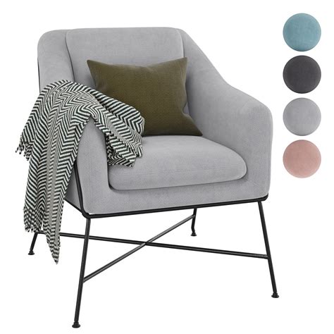 3d Armchair Brida Model Turbosquid 1856935