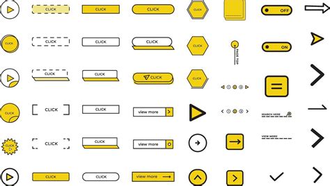 Icon Button Table Input Dropdown Design 52943683 Vector Art At Vecteezy