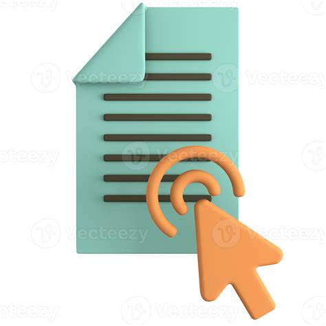 File Select 3d Icon 26553343 Png