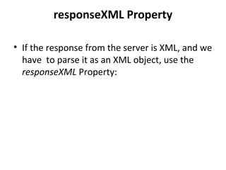 Xml Request PPT Web Development Internet