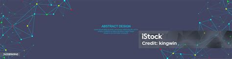 글로벌 네트워크 연결 및 배너 디자인 또는 헤더를위한 점과 선을 연결하는 통신의 추상적 인 기술 배경 가리키기에 대한 스톡 벡터 아트 및 기타 이미지 Istock