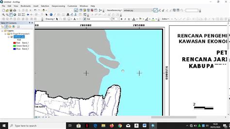 Tutorial ArcGIS Rektifikasi Atau Georeferencing Pada Peta YouTube
