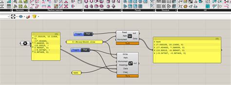 Save Points Generated By Grasshopper As Txt Excel Format Grasshopper Mcneel Forum