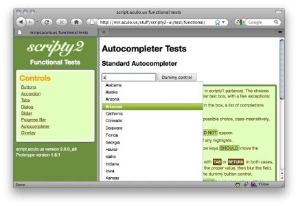 Mir Aculo Us JavaScript With Thomas Fuchs JavaScript