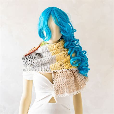 Rapunzel Shawl Crochet Pattern