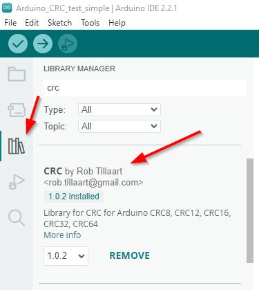 How To Do CRC Checks In Arduino ESP And Other Chips