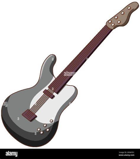 Isolated Bass Guitar Musical Instrument Illustration Stock Vector Image And Art Alamy