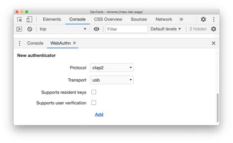 How We Built The Chrome Devtools Webauthn Tab Identity Chrome For Developers