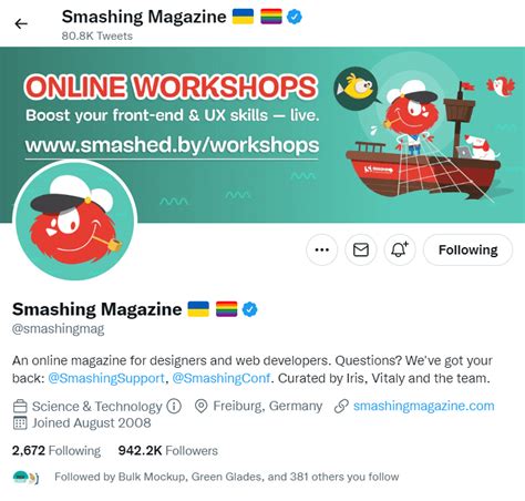 Top Web Design Twitter Accounts To Follow Decolore