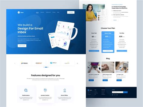 An Amazing UI UX Design For Saas Website Upwork