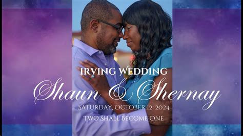 Shaun And Shernay Wedding Part 2 Youtube