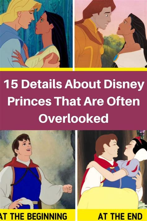 15 Details About Disney Princes That Are Often Overlooked Artofit