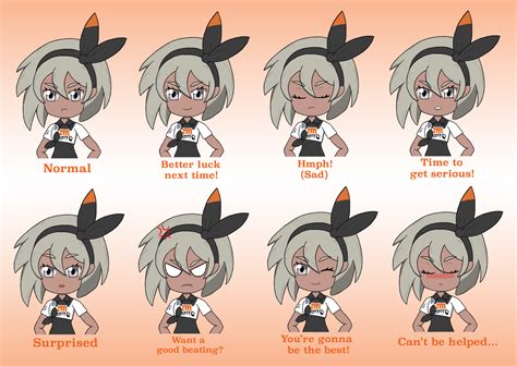Pokemon Swordshield Beasaitou Expression Sheet By Gaming123456 On