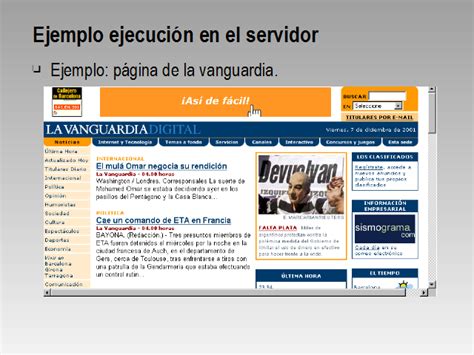 comparación entre applets cgi php asp servlets y jsp