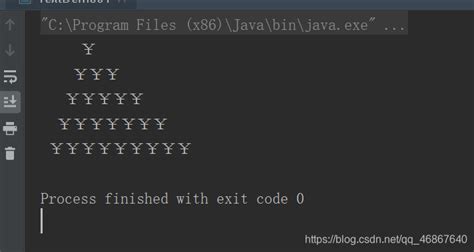 java使用for循环打印三角形 使用for循环打印一个三角形 csdn博客