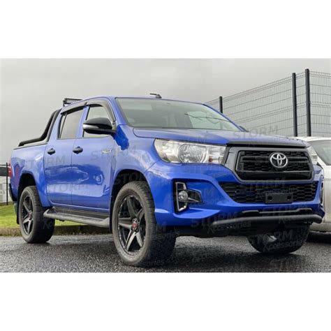 Toyota Hilux Mk8 2019 On Invincible X Spoiler Bar Black Storm Xccessories