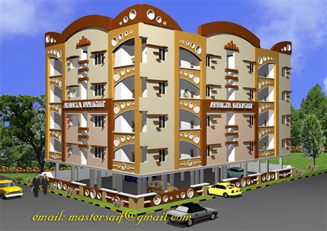 Mohammad Saifuddin Sami On Linkedin 17 Years Old Elevation Design In 3ds Max Scanline Render