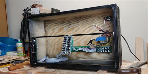 I Just Finished My First Modular Synth Case Build A Rough Dual Format Prototype Kosmo