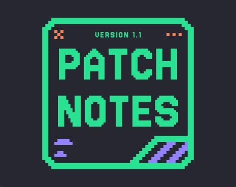 Patch Notes V11
