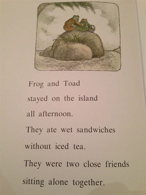 Frog And Toad Best Quotes At Jeff Benjamin Blog