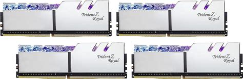 G Skill Trident Z Royal Series 64gb 4 X 16gb Ddr4 3600 Pc4 28800 Desktop Memory Model F4