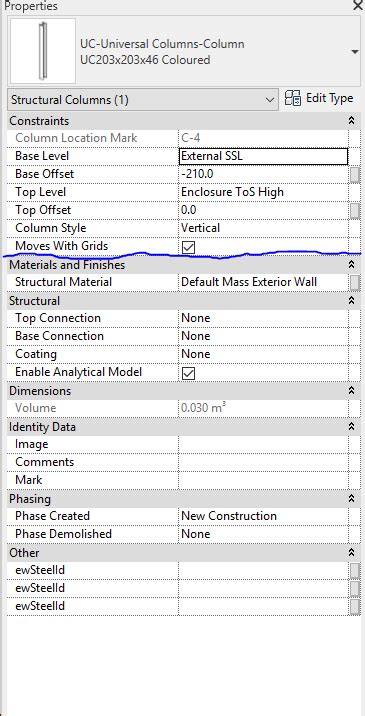 Column Wont Cut To Reference In Section Autodesk Community