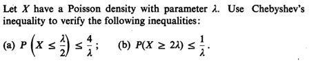 Solved Let X have a Poisson density with parameter λ Use Chegg