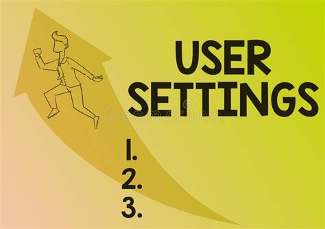 Text Caption Presenting User Settings Business Idea Configuration Of Appearance Operating