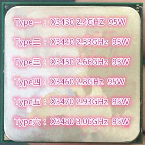 Intel Xeon X3430 X3440 X3450 X3460 Quad Core Lga1156 Desktop Cpu Processor Ebay