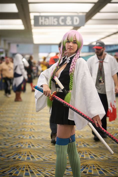 Photos Of Mitsuri Kanroji Cosplay That I Took At Youmacon 2022 Rcosplay