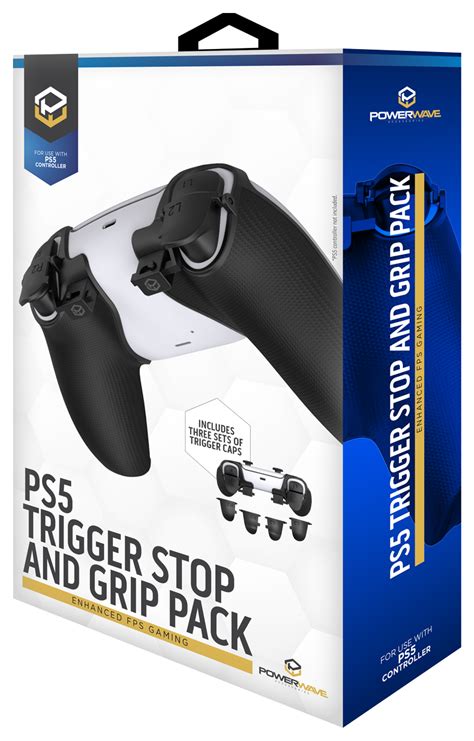 Ps5 Trigger Stop And Grip Pack Powerwave Gaming Accessories