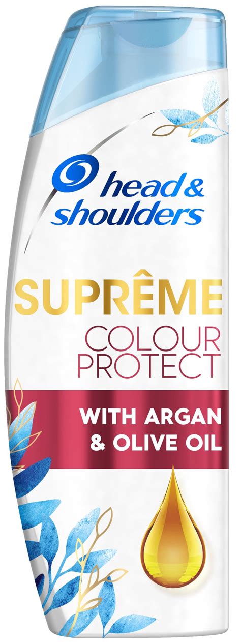 Head And Shoulders Anti Dandruff Shampoo Color Protect Argan And Olive Oil