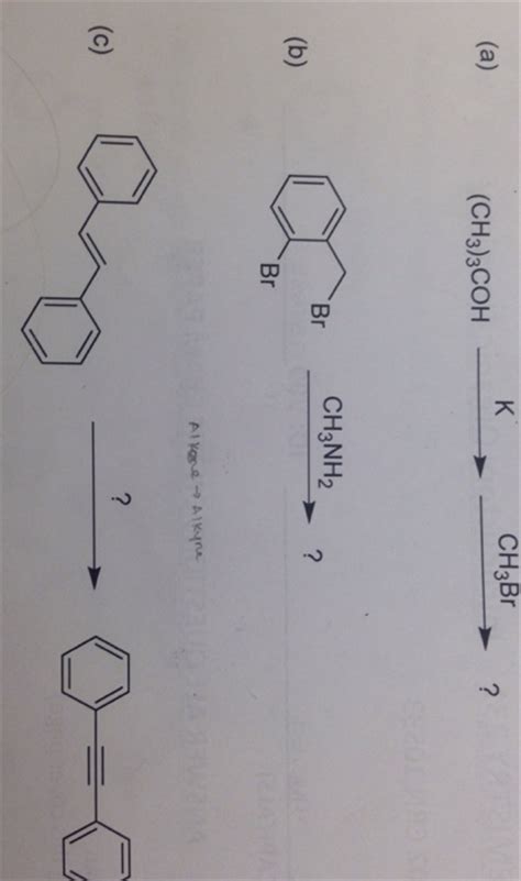 Solved A B C Ch3 3coh Br Br Ch Nh Ch3br