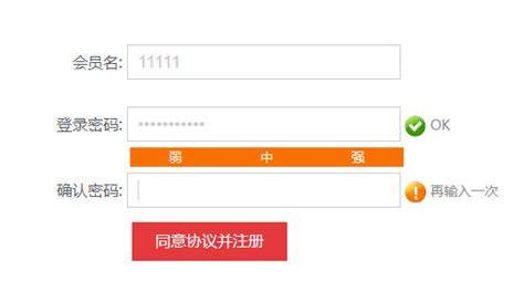 密码验证提示 密码是否符合规则 密码强度 freejs net代码演示