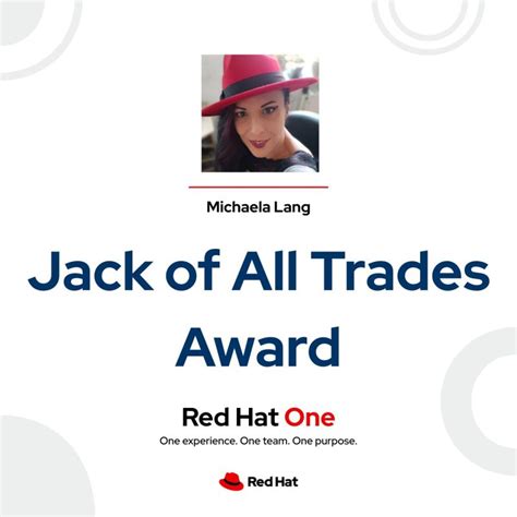 michaela lang on linkedin redhat colleagues bestcolleagues
