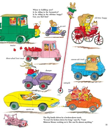 Richard Scarrys Cars And Trucks And Things That Go Author Richard Scarry Random House
