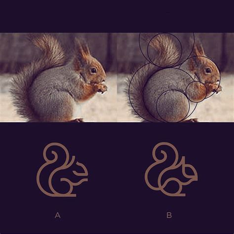 Creative Squirrel Logo Design