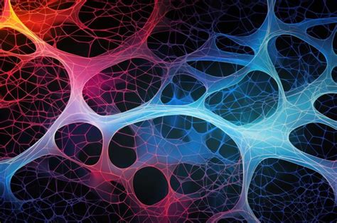 Premium Ai Image Abstract Neural Network Maze Pattern Generative Ai