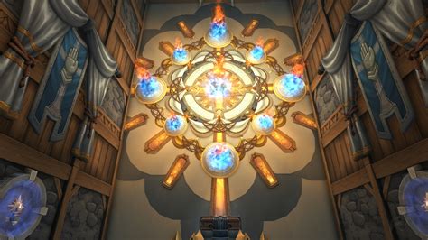 Herald Of The Sun Stained Glass Window World Of Warcraft
