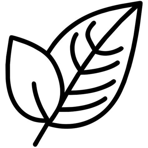 Premium Vector Leaf Icon Outline
