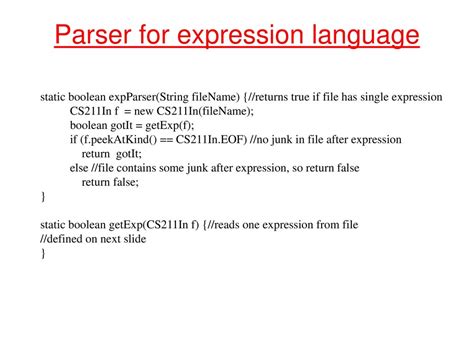 Grammars And Parsing Ppt Download