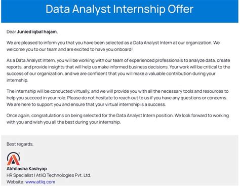 Dataanalytics Internship Dataanalyst Grateful Learninginpublic Junaid Iqbal